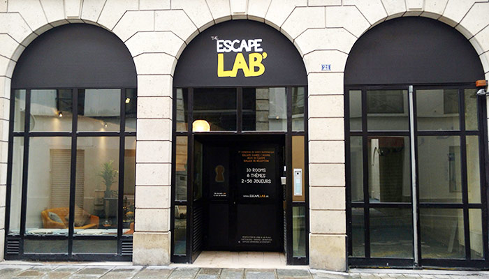 ESCAPE LAB PARIS · 1er Complexe d’escape game à Paris · 11 escape rooms · 3 salles de séminaires ...