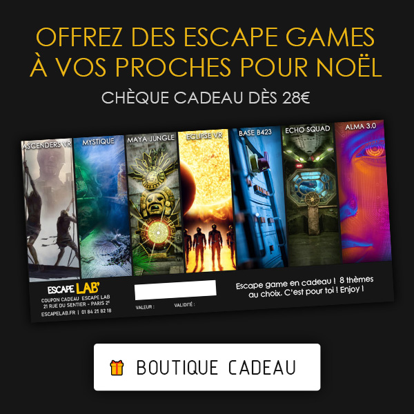 Escape LAB' Paris ™ 1er complexe d'escape game à Paris